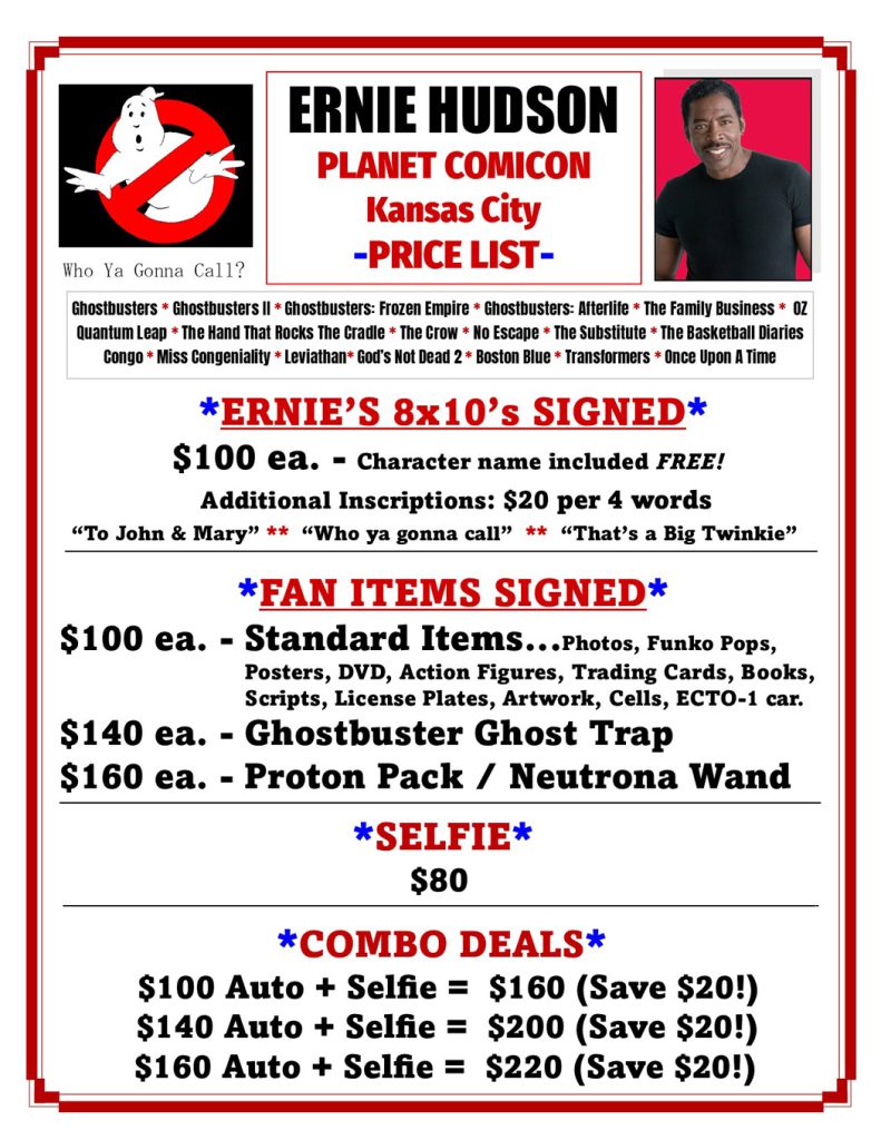 Ernie Hudson • Planet Comicon Kansas City