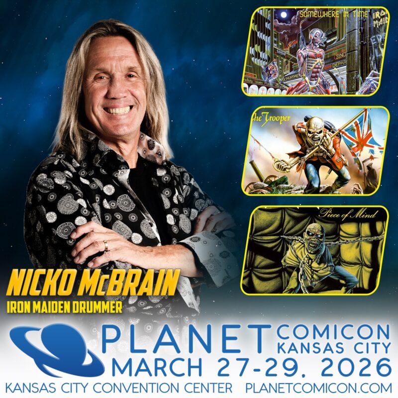 Nicko McBrain • Planet Comicon Kansas City